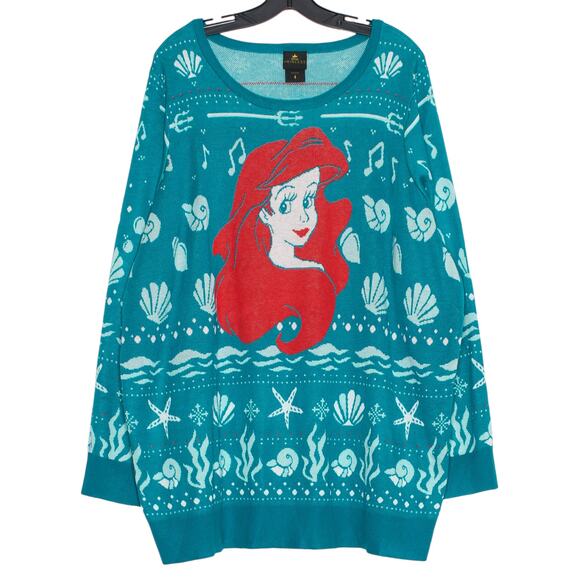 torrid | Sweaters | Torrid Disney Princess Sweater Little Mermaid Ariel ...